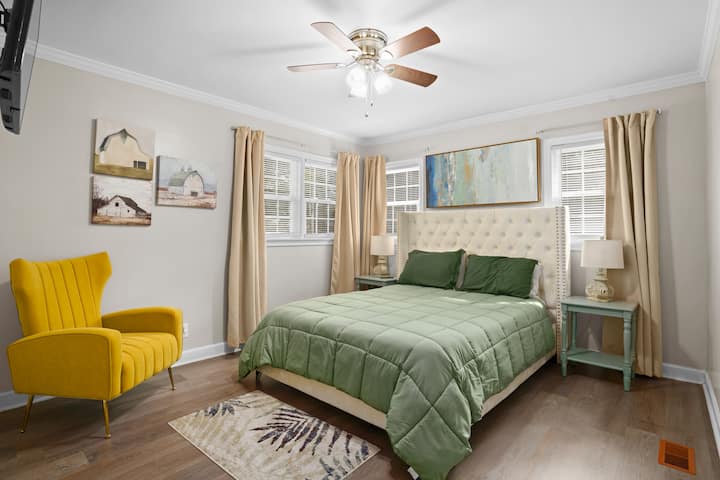 Modern & Cozy Home Mins To Everything - Rocky Mount, NC