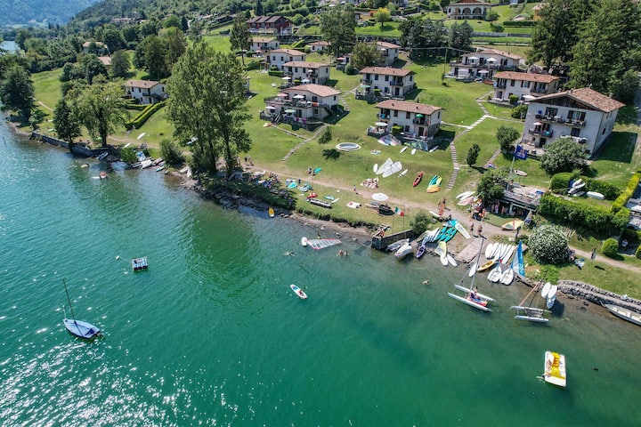 Appartamento Fronte Lago Con Due Camere Da Letto
