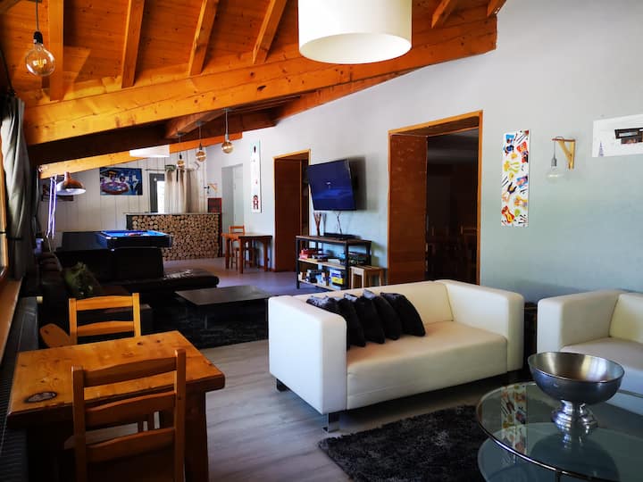 Chalet 450m2 - 9 Chambres/9 Sdb, Sauna... - Samoëns