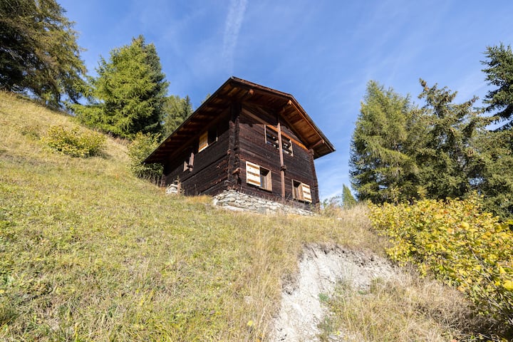 Magnifique Chalet Typique Avec Vue Sur Verbier - Verbier