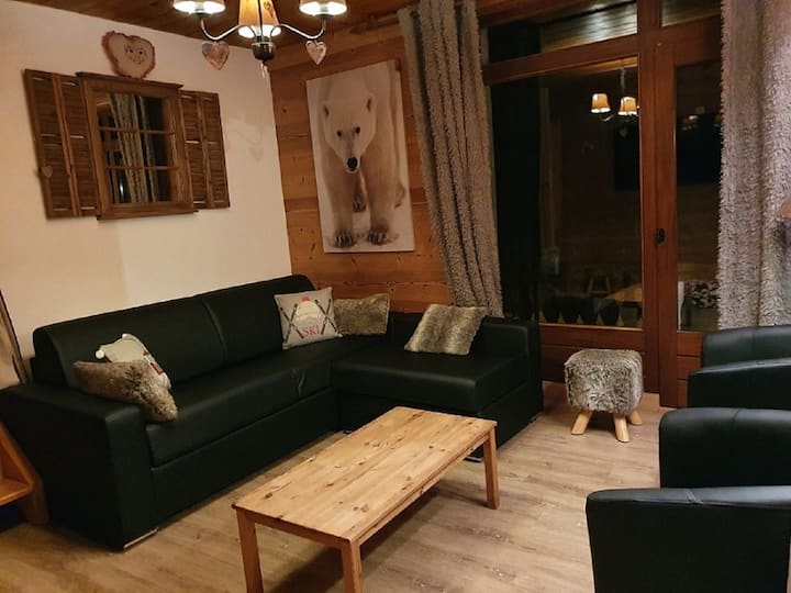 Les Arcs Paradiski Appart Dans Chalet Pieds Pistes - Sainte-Foy-Tarentaise