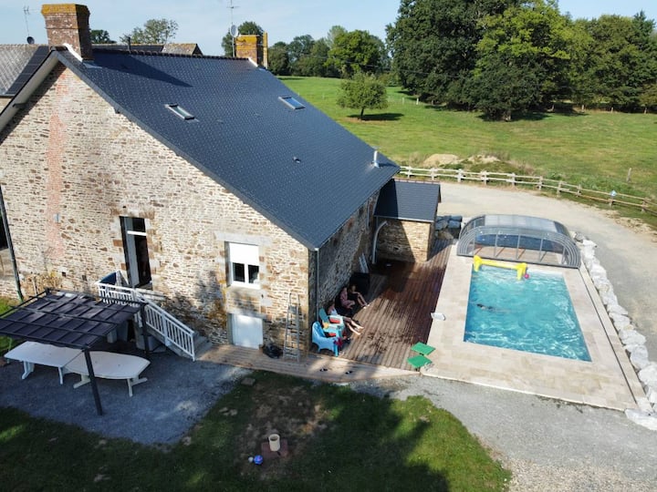 Gîte De Caractère Avec Piscine Privative - Mayenne