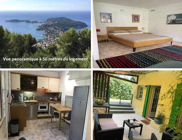 Villefranche-sur-mer Studio Idéal Sur Les Hauteurs - Villefranche-sur-Mer