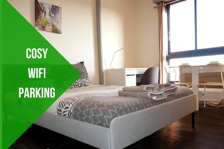 Studio Cosy Tout Confort à Talence / Wifi/ Parking - Mérignac