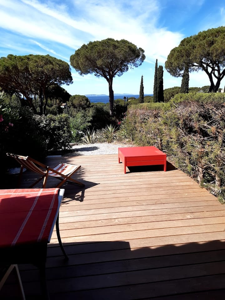 Mas à Gigaro Vue Mer Et Jardin - Ramatuelle