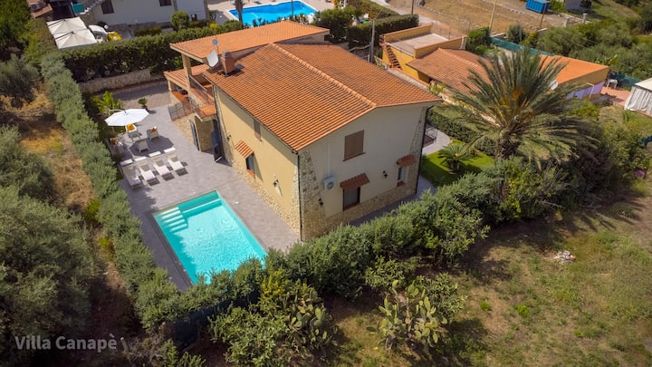 Villa Canape' Piscina Privata - Trabia