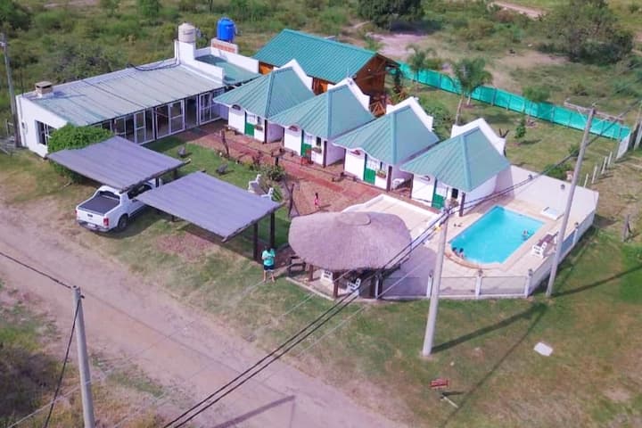 Cabañas Arco Iris A 150mts Del Parque Acuático - Federación