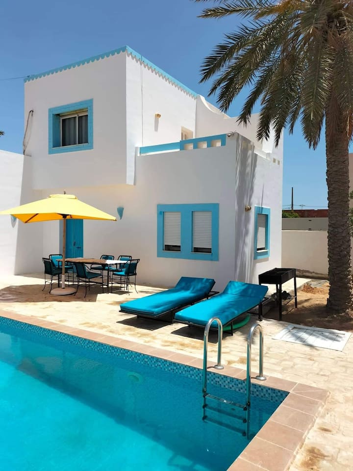 Djerba Midoun, Belle Villa Indép. Avec Piscine - Jerba