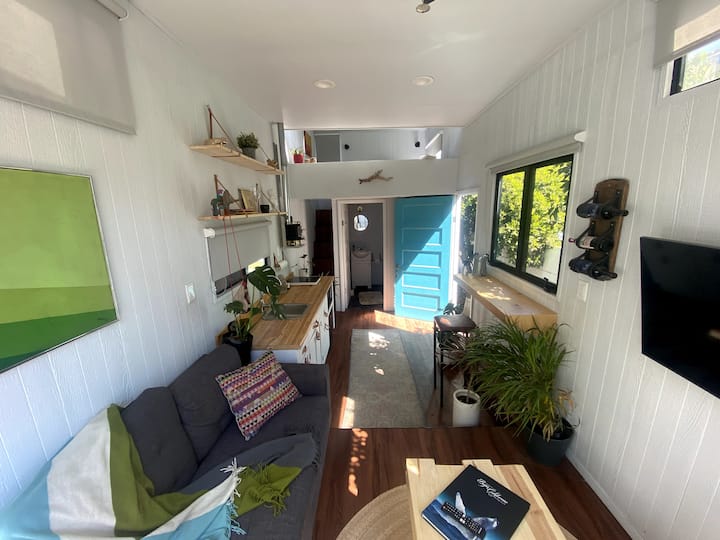 Downtown Super Cozy Tinycasita W Indoor Fireplace - Ensenada