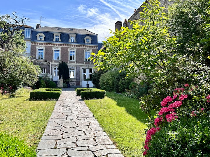 Grande Maison De Charme Face Baie, Grands Jardins - Le Crotoy