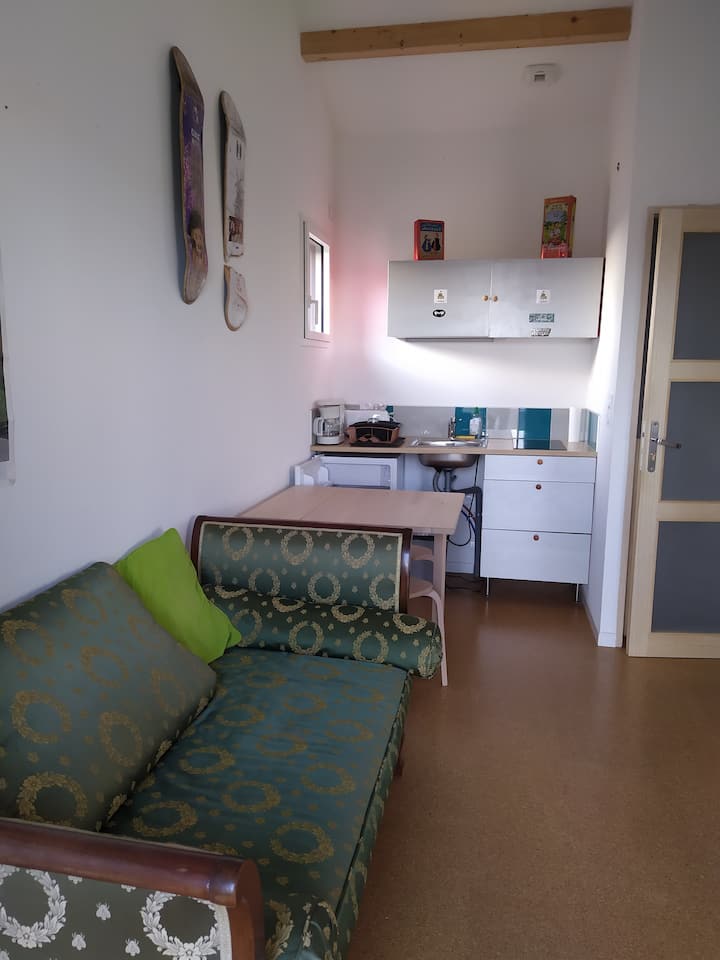 Studio Zen Et Lumineux, Proche Plage Et Commerces - Saint-Michel-Chef-Chef