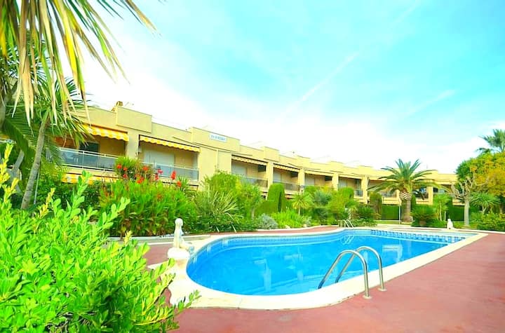 F3 & Solarium & Piscine. Plage. Barcelone 100km - Cambrils