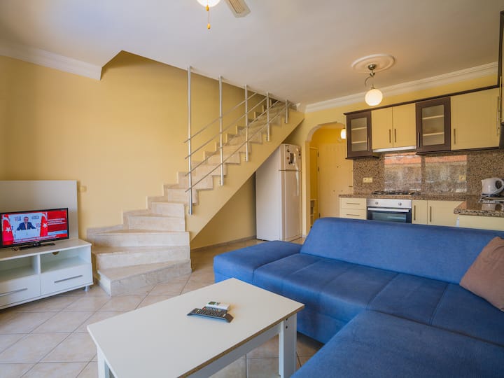 3 Bedroom Apartment In Sunset Beach Club - Çalış Beach