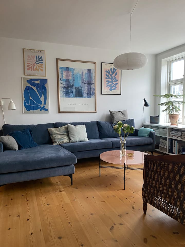 Lys Lejlighed På Indre Nørrebro - Kopenhagen