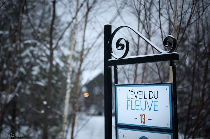 Hôtel à La Maison - L'éveil Du Fleuve, Spa Et Ski - Le Massif de Charlevoix