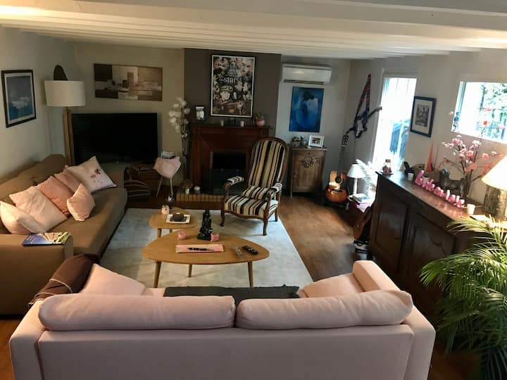 Biarritz Centre/grande Chambre 1-2 P/sdb-wc Privés - Biarritz
