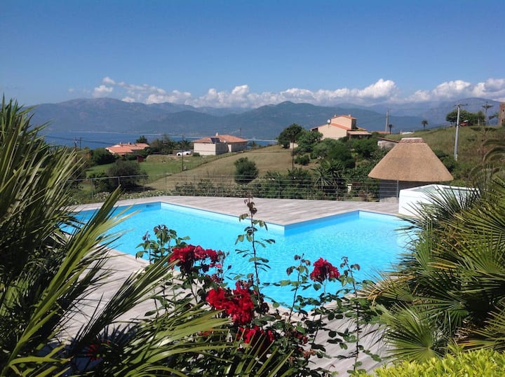 Villa Di Charma - Appartement F2 Rez De Villa - Corse