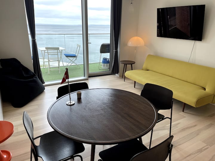 Lys Og Ny Lejlighed Med Udsigt Over Aarhusbugten - Aarhus