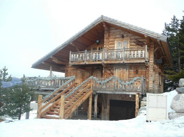 Magnifique Chalet Authentique, 16 Personnes, 5ch - Dévoluy