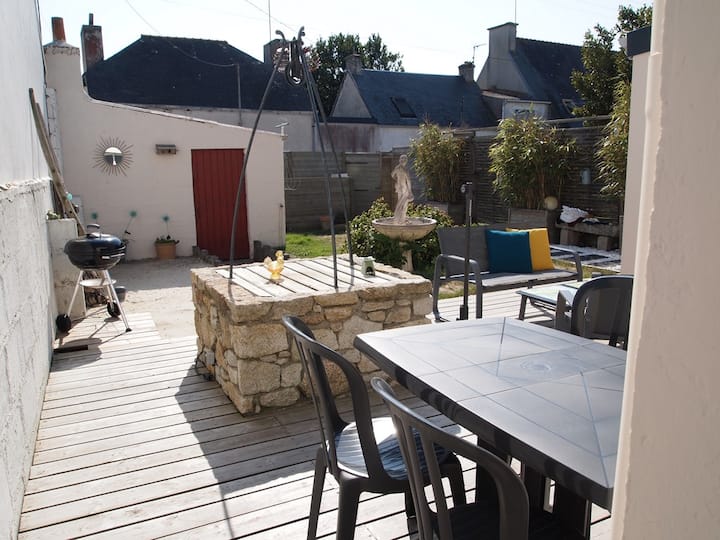 Maison De Pêcheur, 4p, Jardin Expo Sud, 600m Plage - Guilvinec