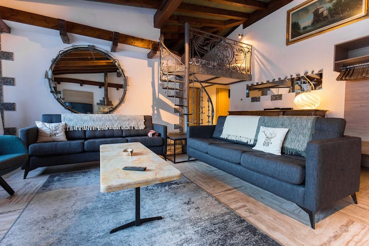 Central Cozy Penthouse Roof Terrace - Zermatt