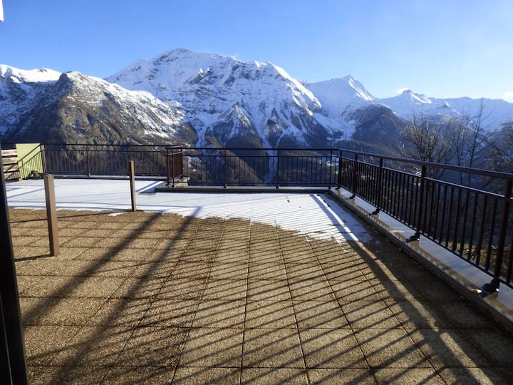 Orcieres Station 1850 Appt 6 Couchages Superbe Vue - Orcières Merlette