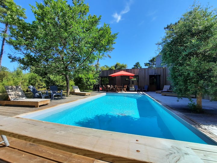 Villa Avec Piscine - Contis Sud - Contis-Plage