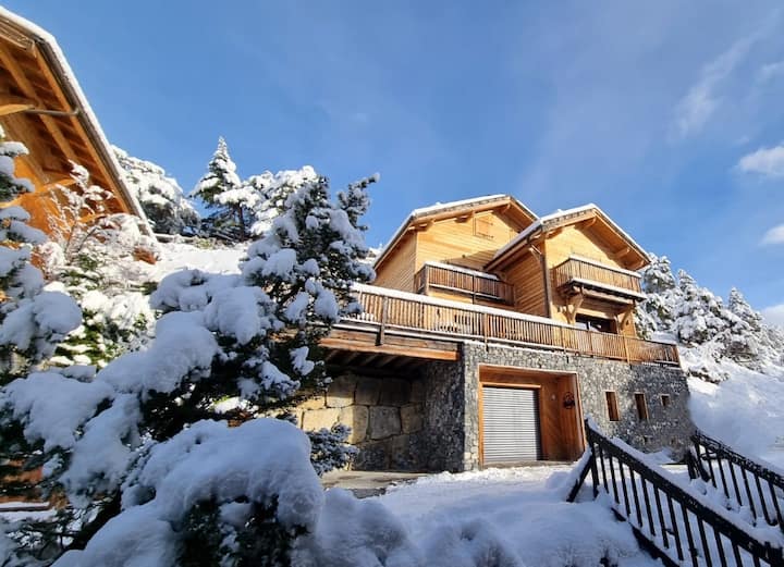 Chalet De Prestige 5*, 6cha/5.5sdb - Saint-Étienne-de-Tinée