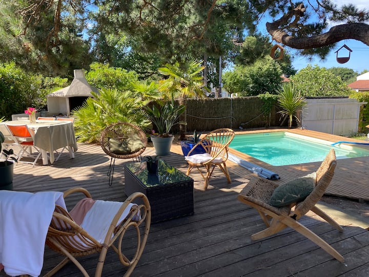 Maison Familiale Au Calme, Piscine Et Pétanque. - Les Sables-d'Olonne