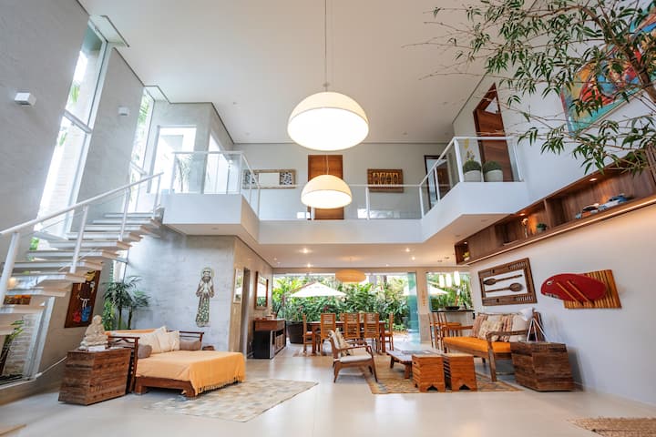 Linda Casa, Pisc Aquec, Sauna Cond. 150m Praia - 巴西