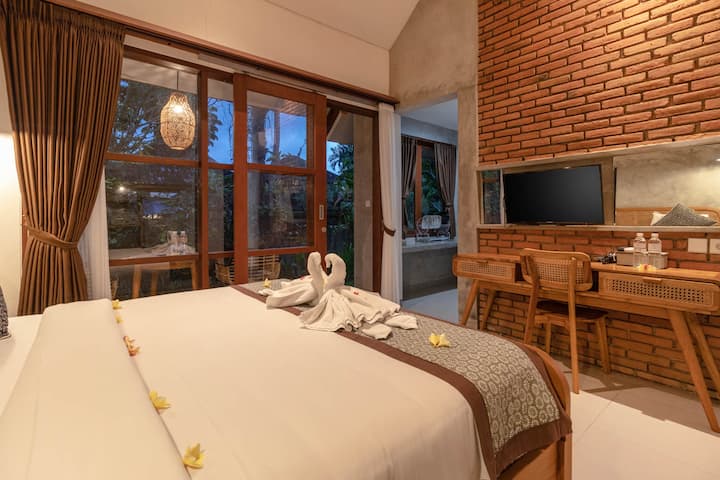 Suite Garden View With Kitchen Close To Yoga Barn - Ubud