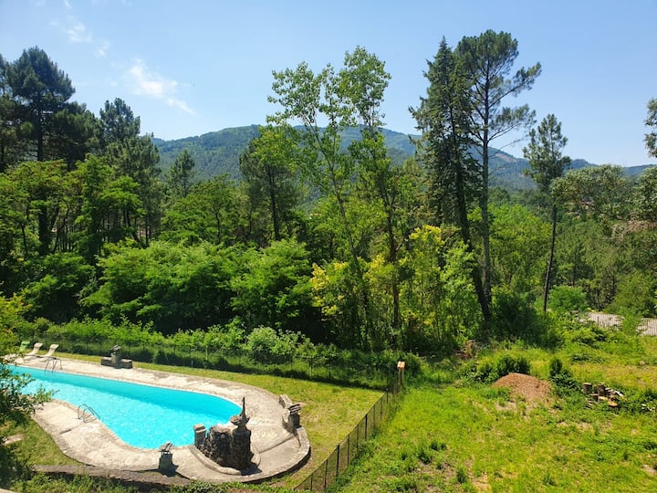 Charmant Mas En Cévennes Jusqu'à 9 Personnes - Alès