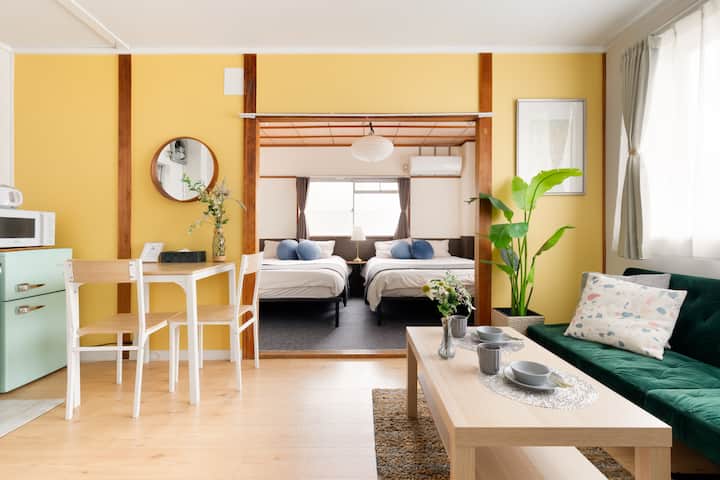 401 [1 Stop To Namba]  3min Walk To 3 Stations - Osaka