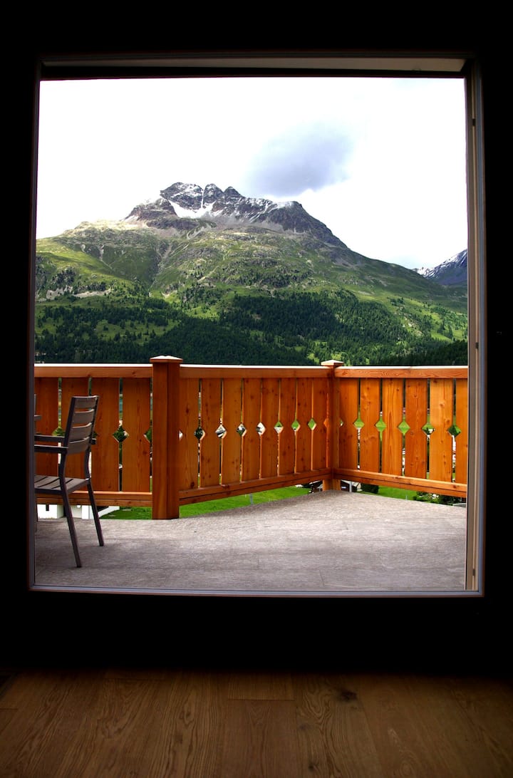 Lussuoso Attico Sulle Piste A Surlej E Vista Lago - Saint Moritz