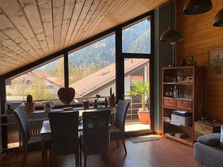 Ferienwohnung "Carpe-diem" Alpenblick - Oberammergau