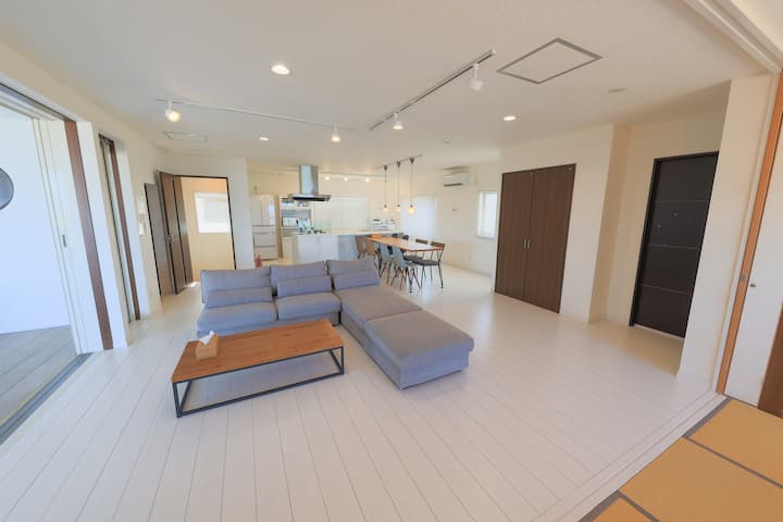 Harbour Front Jirama ΙΙ -オーシャンフロントの大型貸切宿-6名様可能 - 奄美市