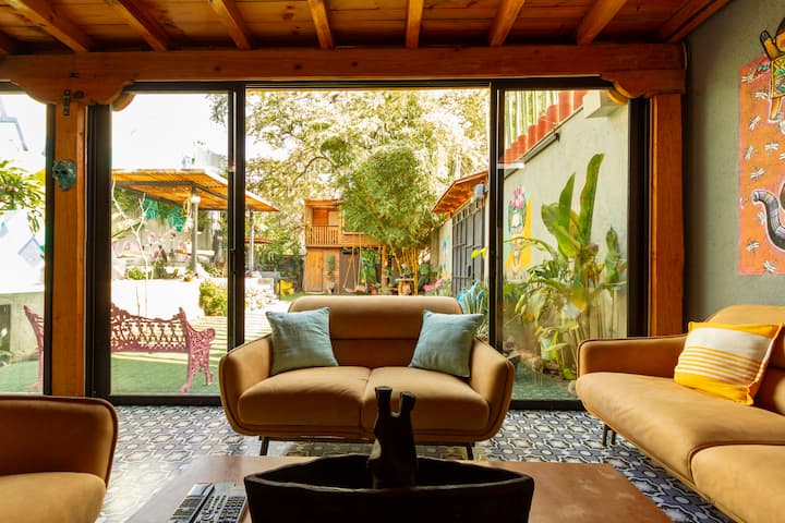 Huamuchil Tree House - Oaxaca