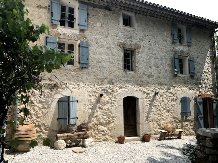 Grande Bergerie En Pierre Rénovée, Coeur Du Verdon - Alpes-de-Haute-Provence