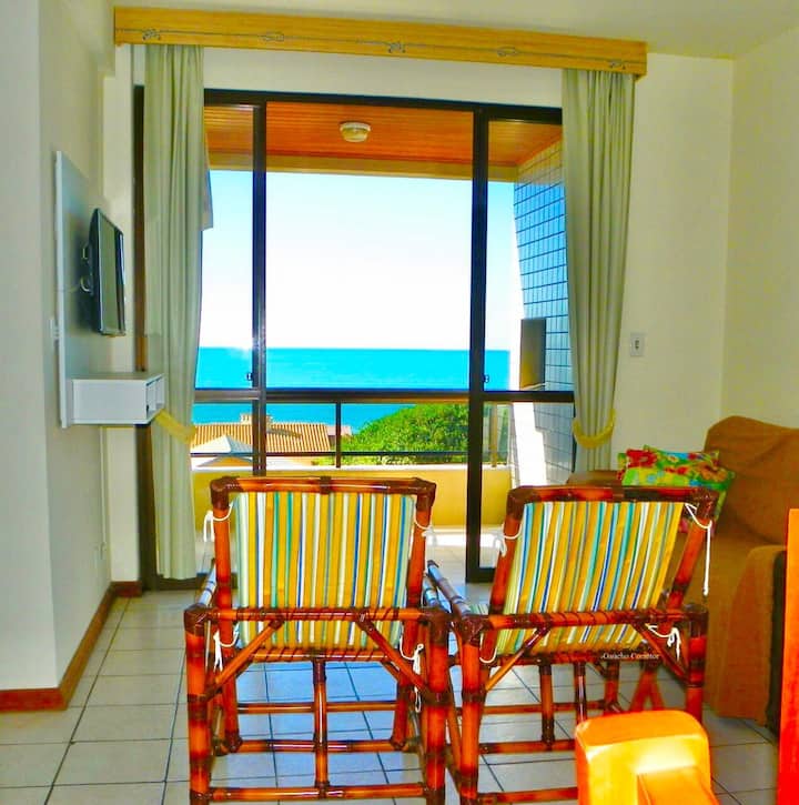 201 - Lindo Apto Com Vista O Mar Em Bombinhas - Bombinhas