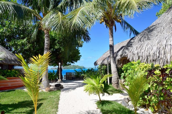 Bungalow Jardin Tropical Avec Sa Plage Privée - Bora-Bora