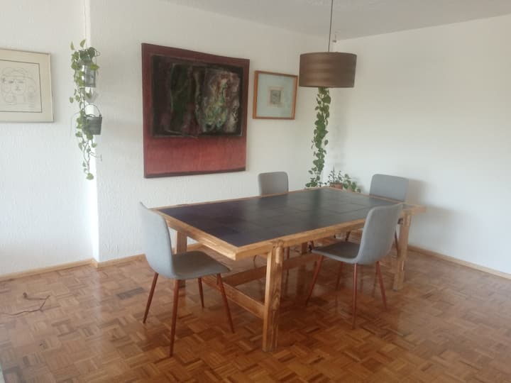 Habitación Amplia Y Luminosa Entre Parques - Mexico City