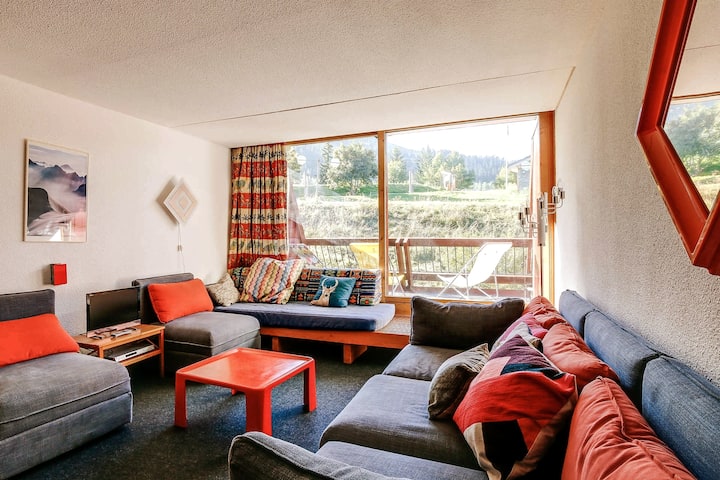 Appartement Traversant 9 Pers.  Au Pied Des Pistes - Arc 1800
