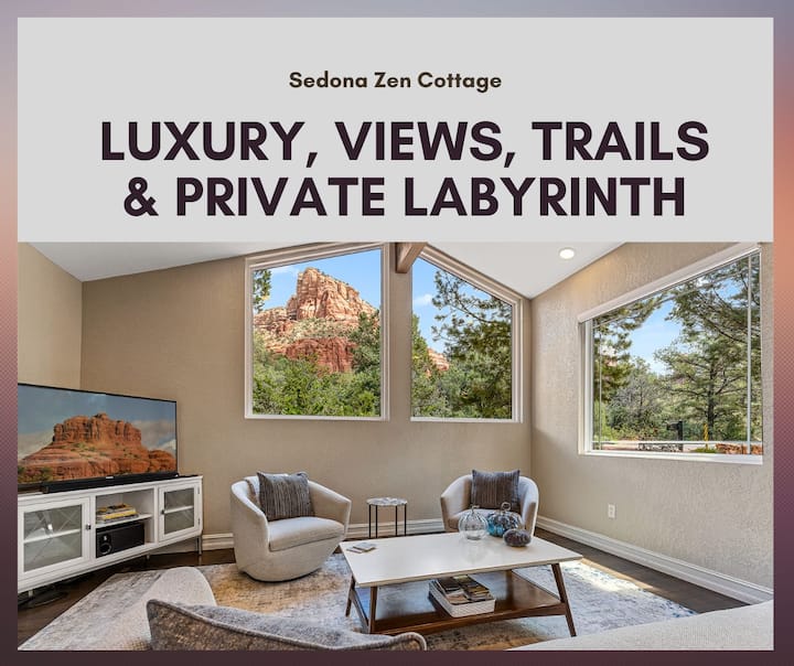 Sedona Zen. Mtn Views, Trails, Upscale, Peaceful - Sedona, AZ