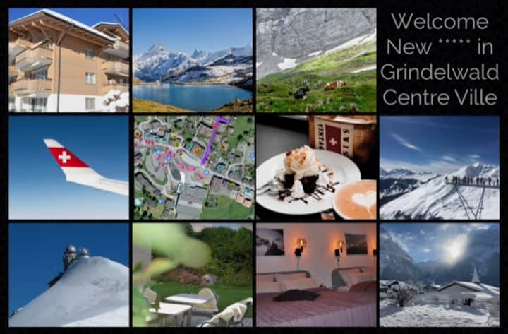 Jungfrau +Best Location Grindelwald+p+lift + Eiger - Iseltwald