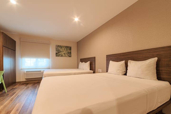 Extended Suites Ciudad Juarez Consul, 2 Queen Beds - 엘파소