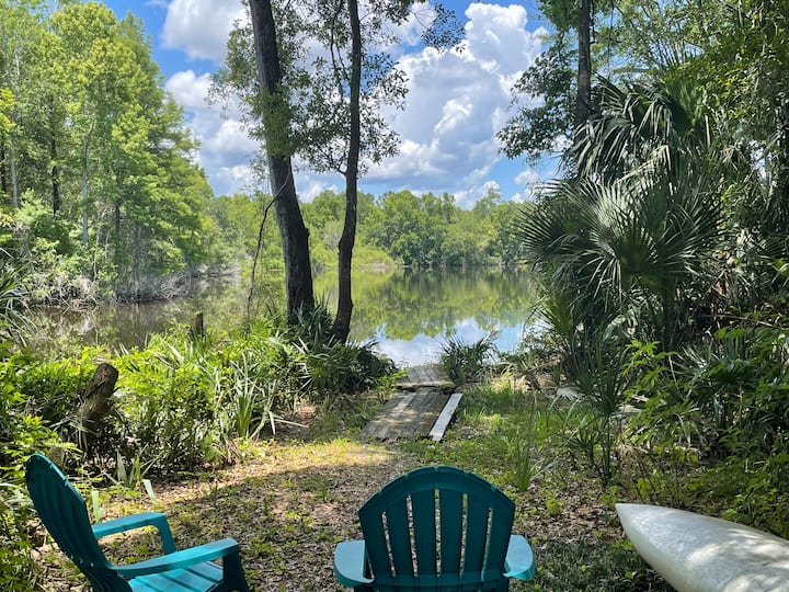 Lakefront -Near Town, Springs, Trails, & Nature - Gainesville, FL