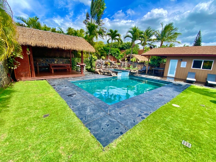 Amazing Home W/ Pool, Cabana & More - Hawaï