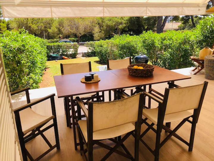 Apartament Tranquil Amb Terrassa I Piscina. - Es Mercadal