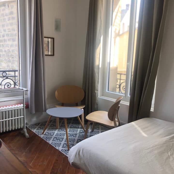 Chambre Double Avec Douche/wc Privés–centre-ville - Fécamp
