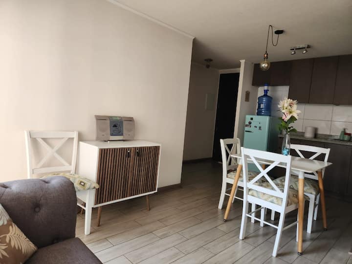 Depto. Comodo, Totalmente Equipado - Santiago